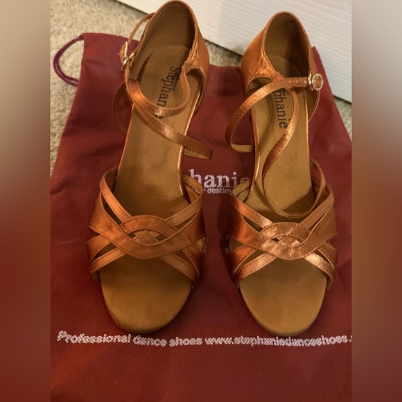 Shoes | Dance Shoes In Copper | Poshmark